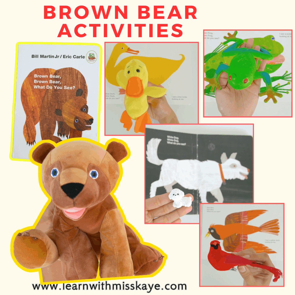 8 Engaging Brown Bear, Brown Bear, What Do You See? Activities for ...